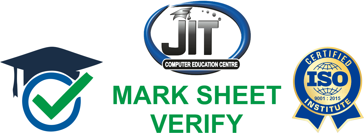 JIT Student Marksheet Verification – JIT COMPUTER EDUCATION CENTRE